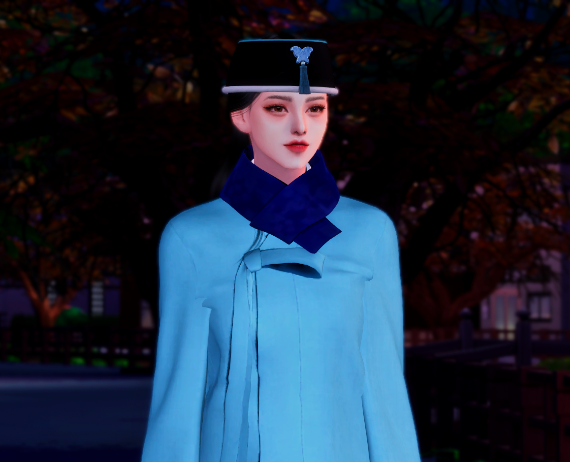 [Simna] Durumagi Winter Hanbok Set - Gallery - The Sims 4 Create a Sim ...