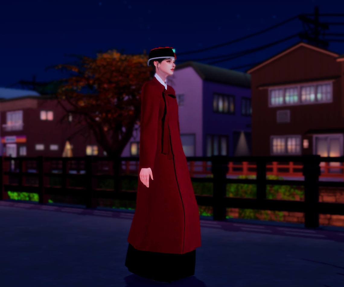 [Simna] Durumagi Winter Hanbok Set - Gallery - The Sims 4 Create a Sim ...