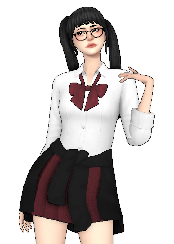 Messy Uniform - Gallery - The Sims 4 Create a Sim - CurseForge