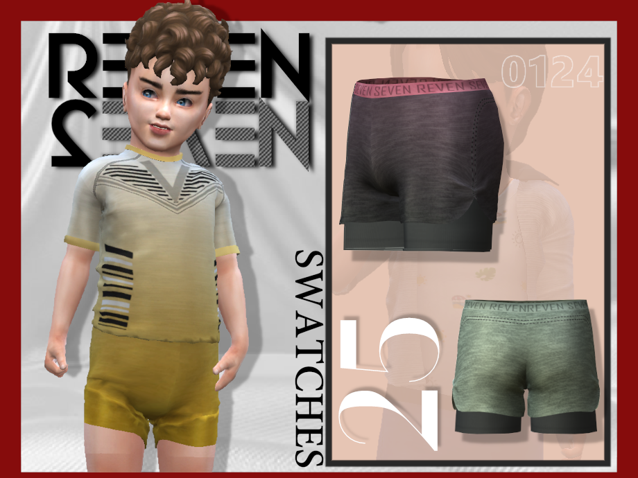 Toddler's Dri Fit Gradient Workout Shorts - The Sims 4 Create a Sim ...