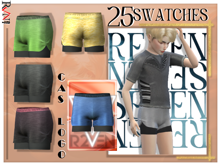 Child's Dri Fit Gradient Workout Shorts - Gallery - The Sims 4 Create a ...