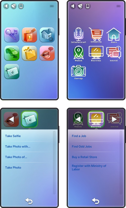 Phone Icons Overhaul - Gallery - The Sims 4 Mods - CurseForge