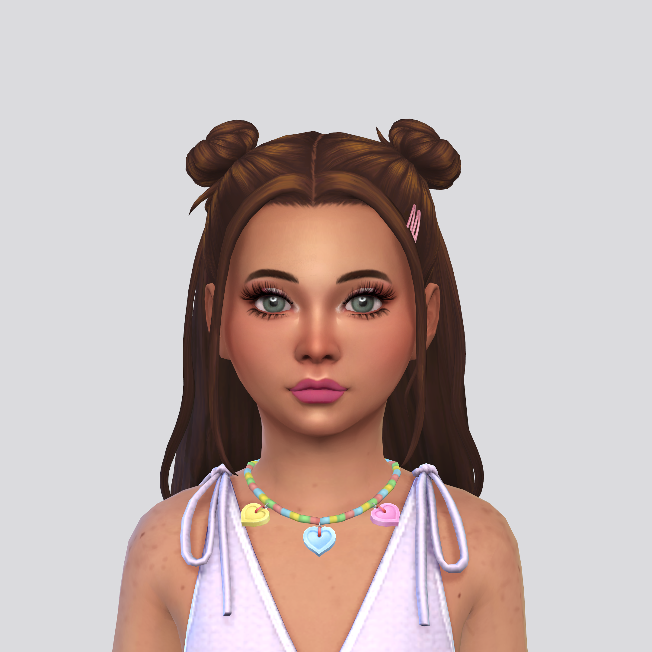 Candy Hearts Necklace for Kids - Gallery - The Sims 4 Create a Sim ...