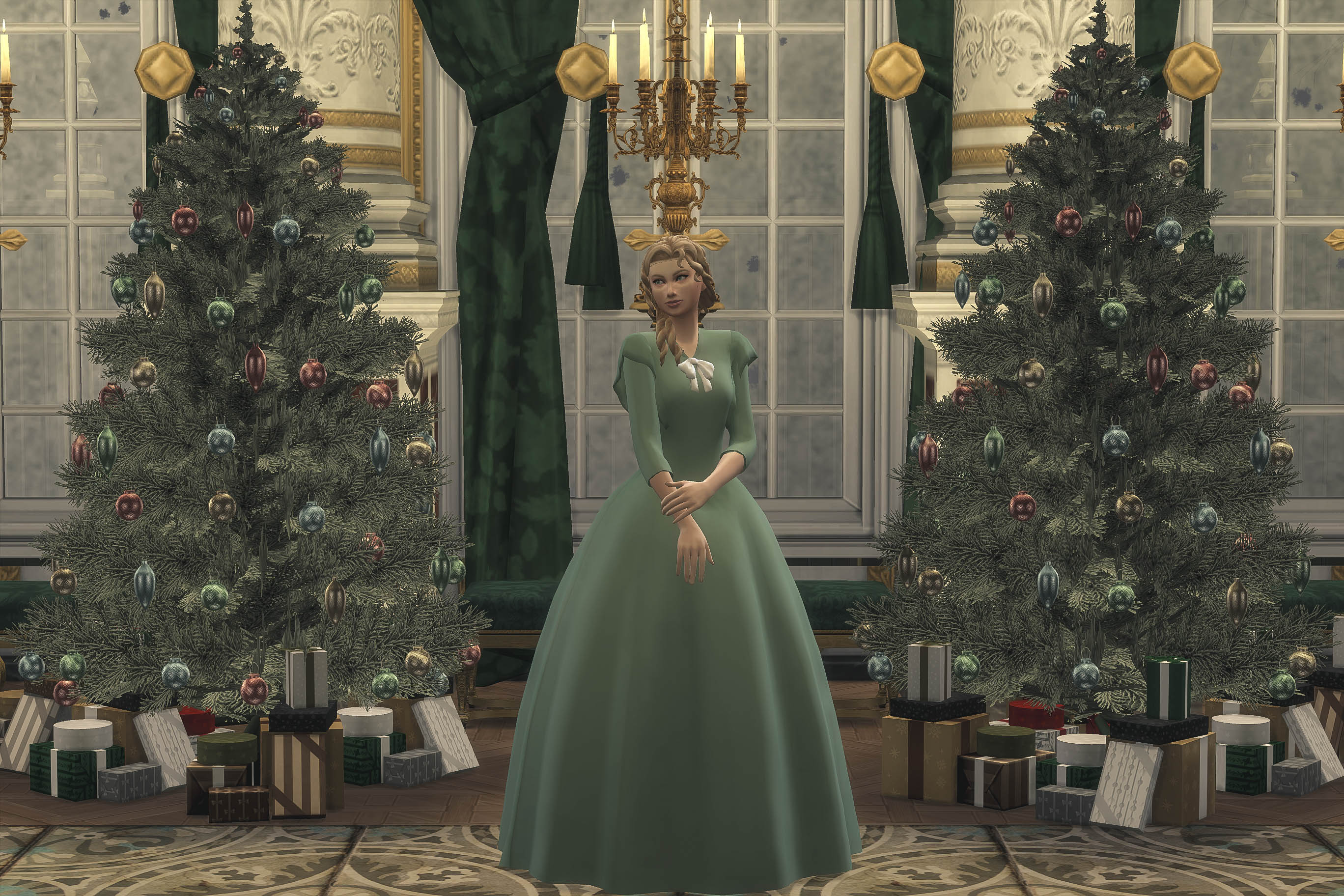 TRC: Robe d'Adelaide Dress - Gallery - The Sims 4 Create a Sim - CurseForge