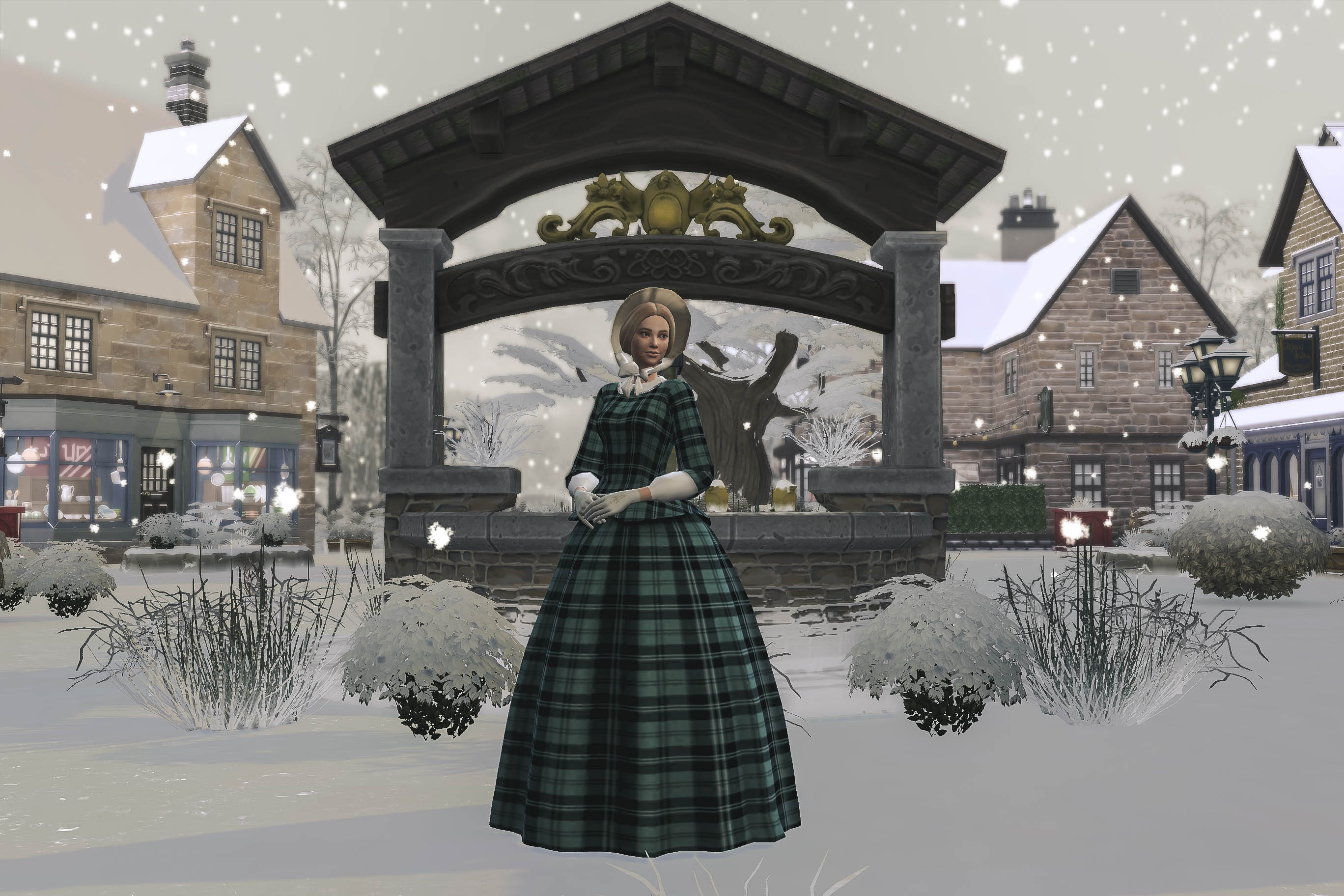 TRC: Robe de Honorine Dress - Gallery - The Sims 4 Create a Sim ...