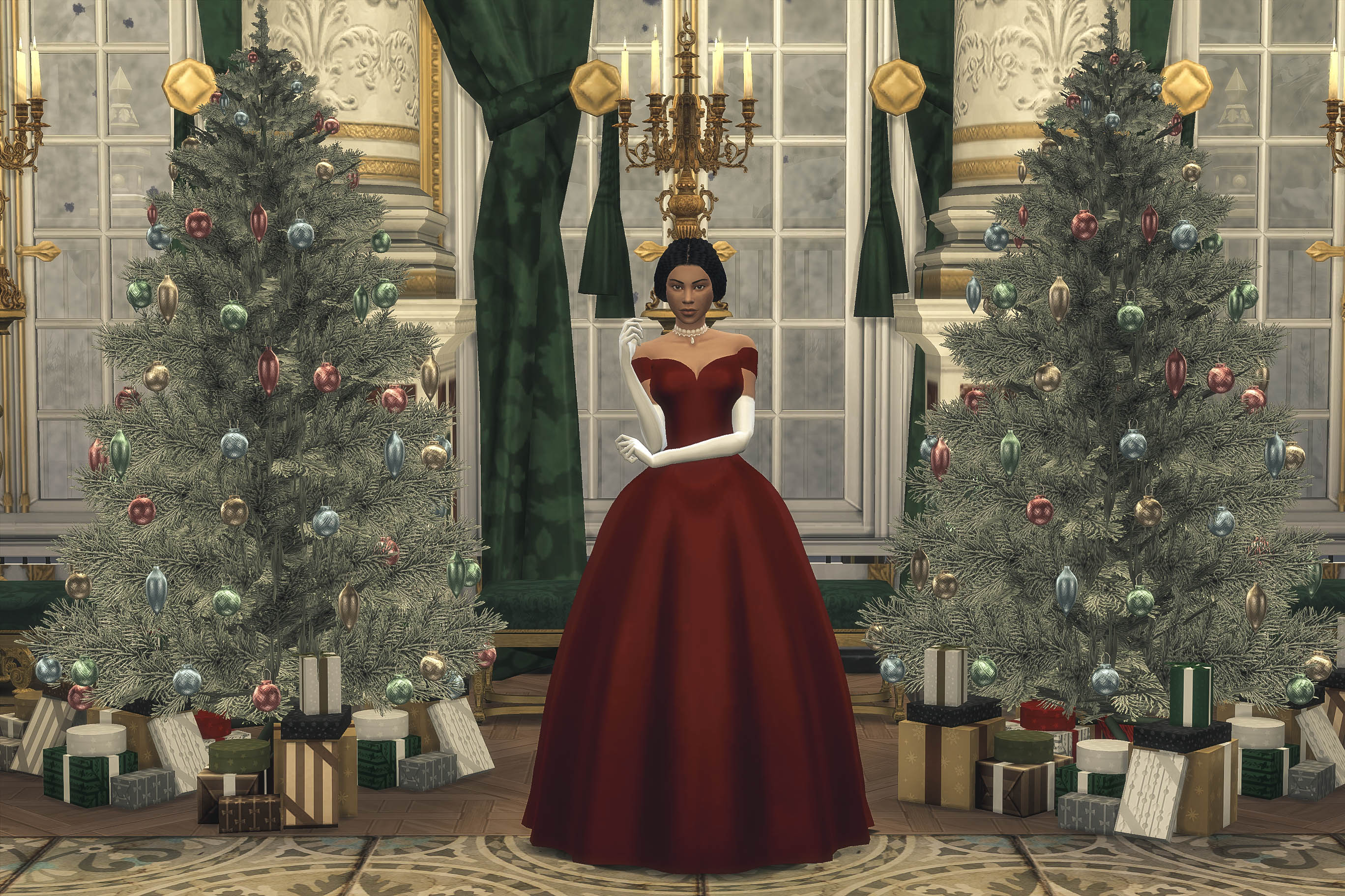 TRC: Robe de Tanagra Dress - Gallery - The Sims 4 Create a Sim - CurseForge