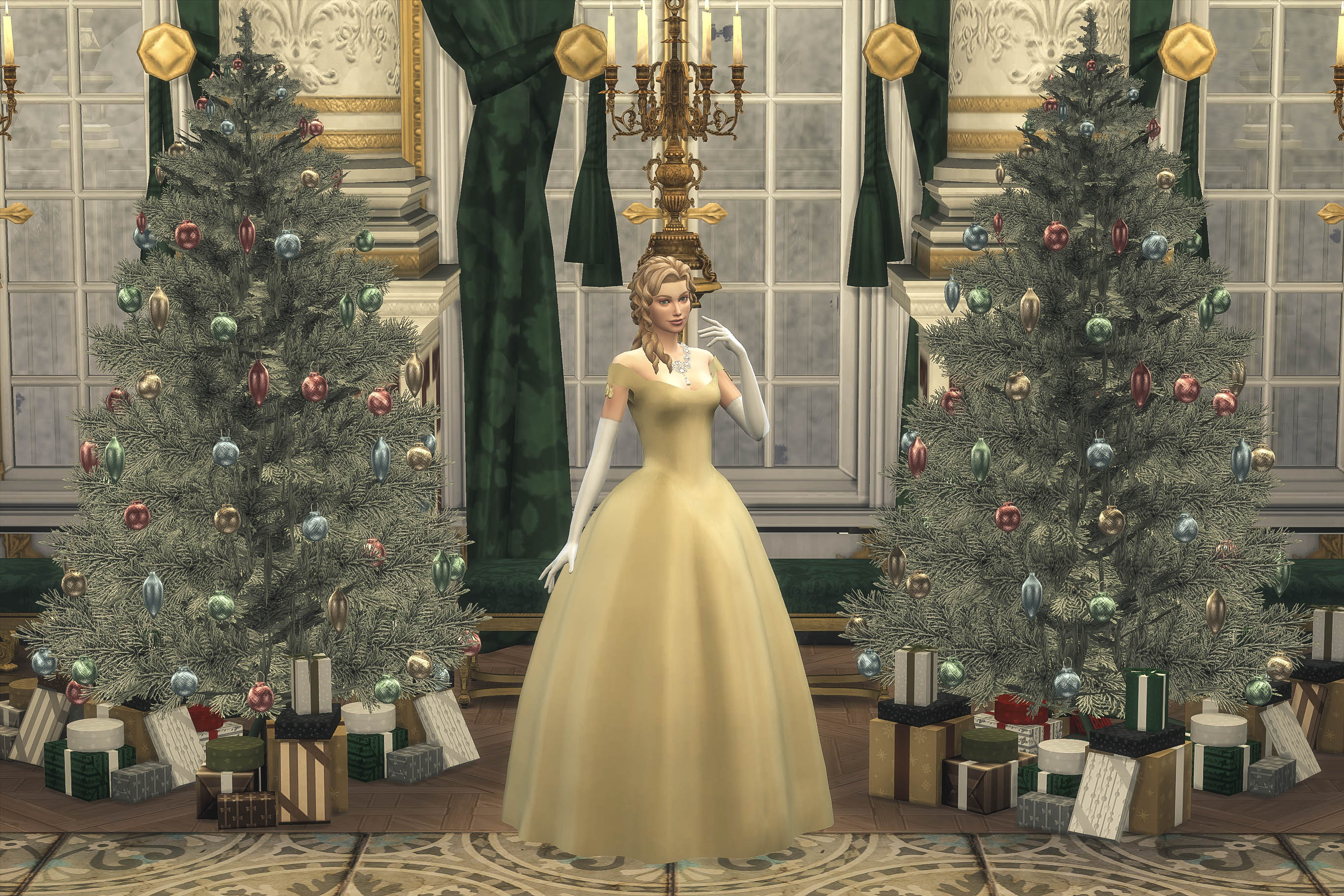 TRC: Robe de Juliette Dress - Gallery - The Sims 4 Create a Sim ...