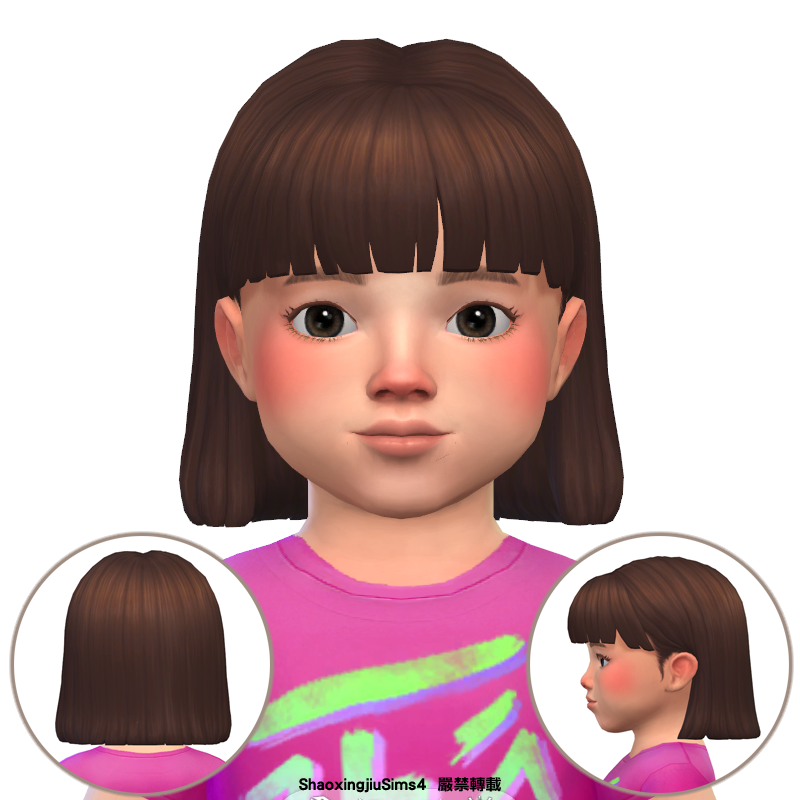 EP15 BluntBang Hair Set - The Sims 4 Create a Sim - CurseForge