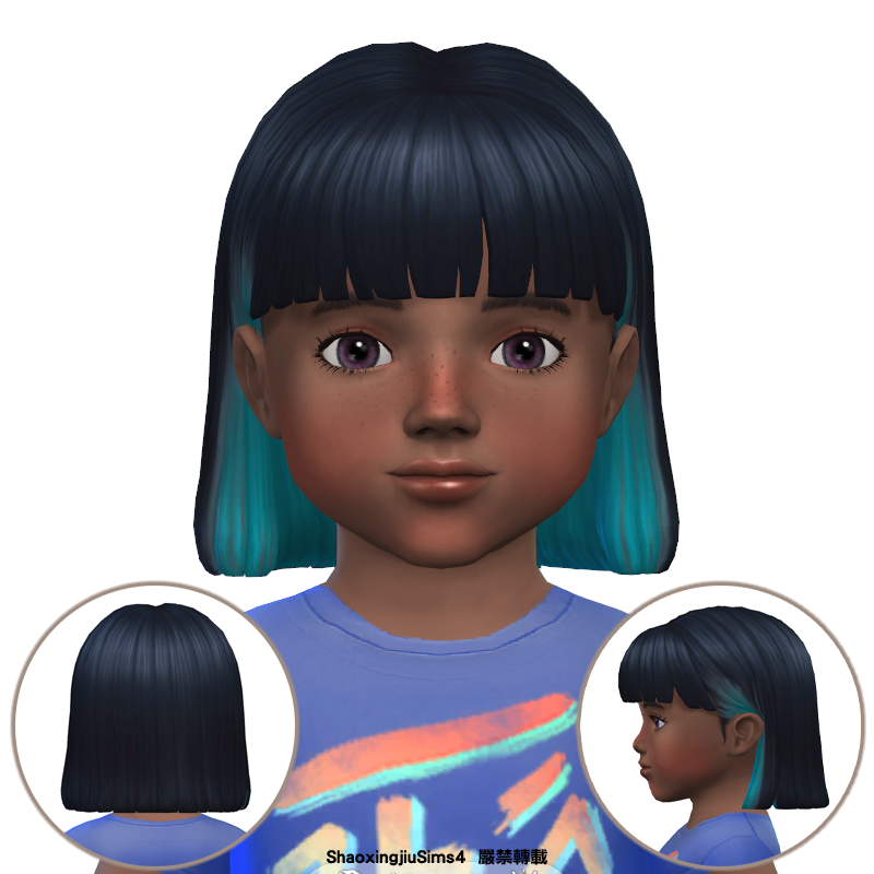EP15 BluntBang Hair Set - The Sims 4 Create a Sim - CurseForge