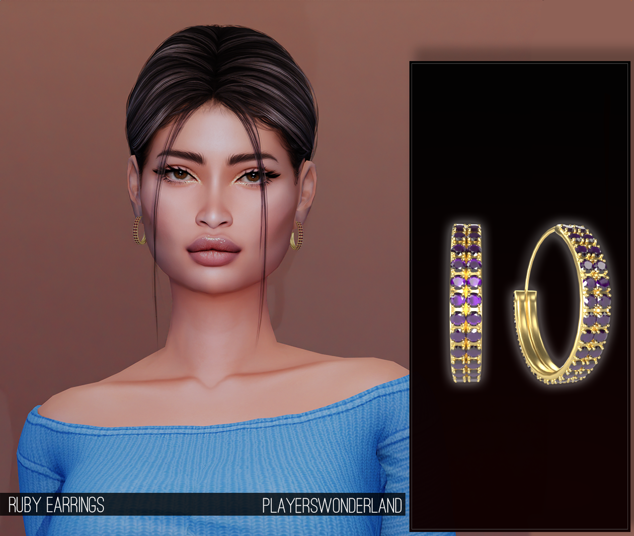 Ruby Earrings - Gallery - The Sims 4 Create a Sim - CurseForge