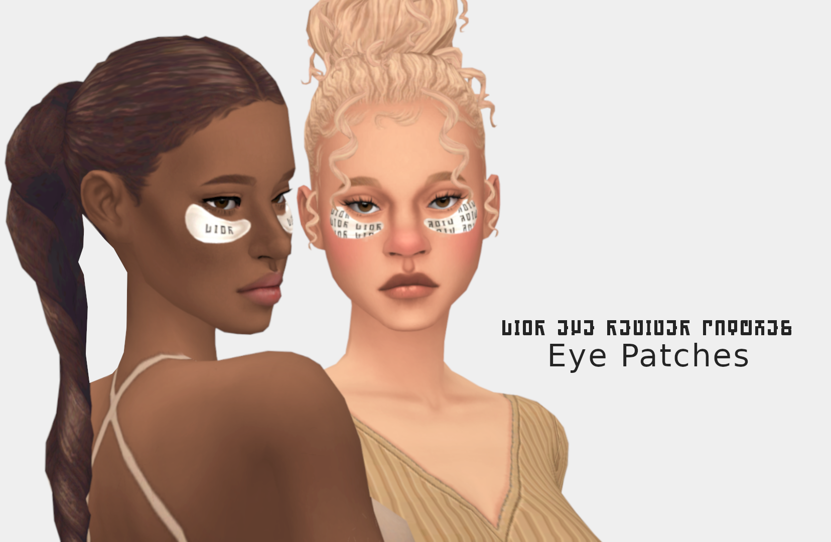 Skincare time, Eye patches cc - Screenshots - The Sims 4 Create a Sim ...