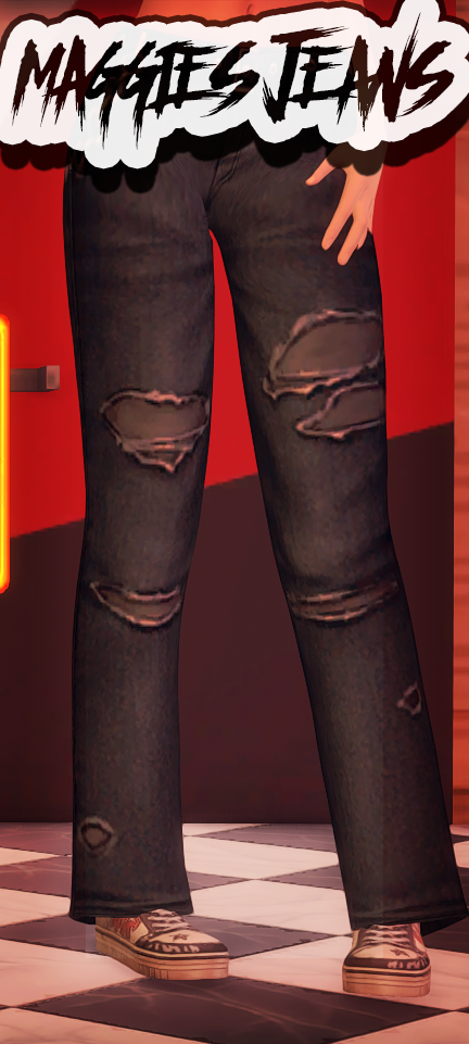 maggie's jeans, maxis match - The Sims 4 Create a Sim - CurseForge