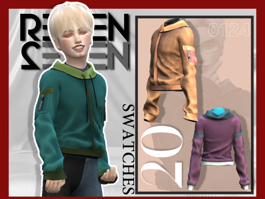 Child's Active Training Jacket with Side Pockets - The Sims 4 Create a ...