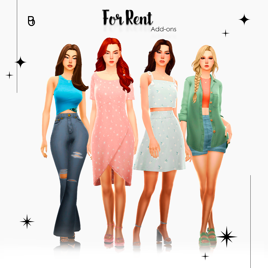 Woman Top - Mya - Gallery - The Sims 4 Create a Sim - CurseForge