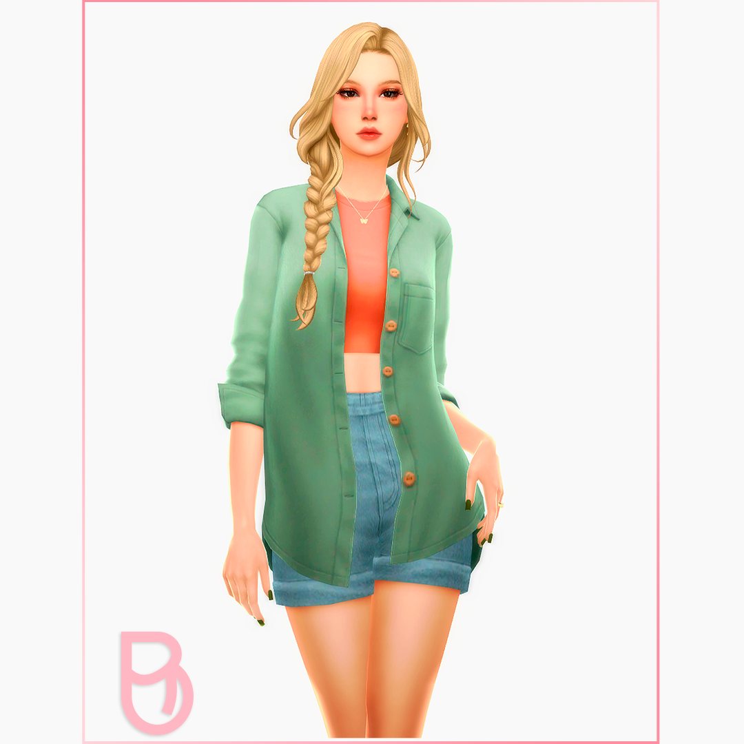 Woman Top - Mya - Gallery - The Sims 4 Create a Sim - CurseForge