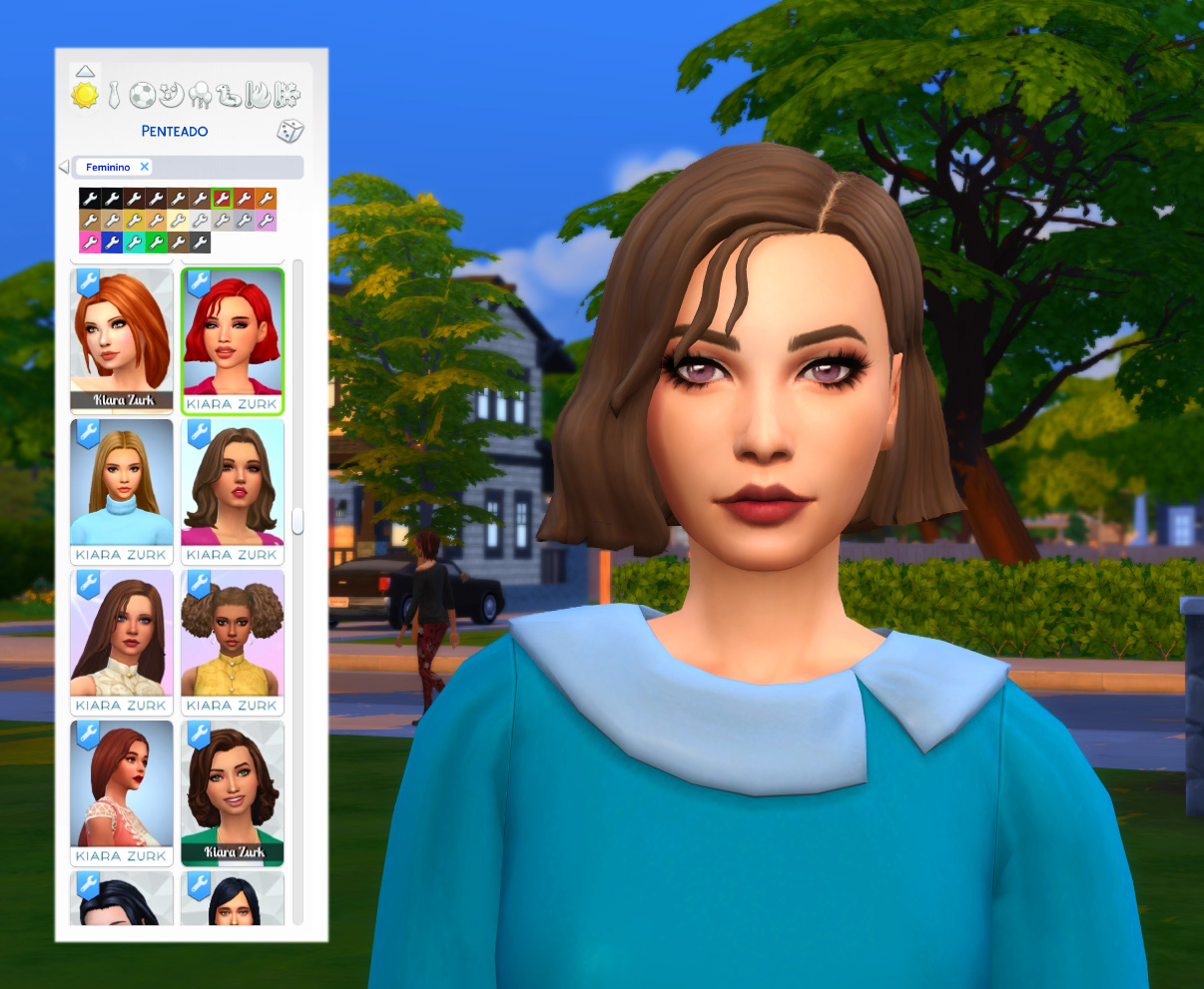 Joyce Hairstyle - Gallery - The Sims 4 Create a Sim - CurseForge