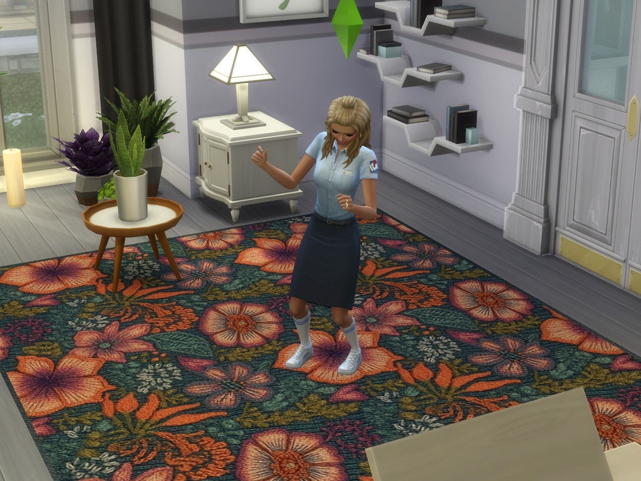 Garden Pattern Rectangle Dance Rug XLarge #1 Samtuse963 - Gallery - The ...