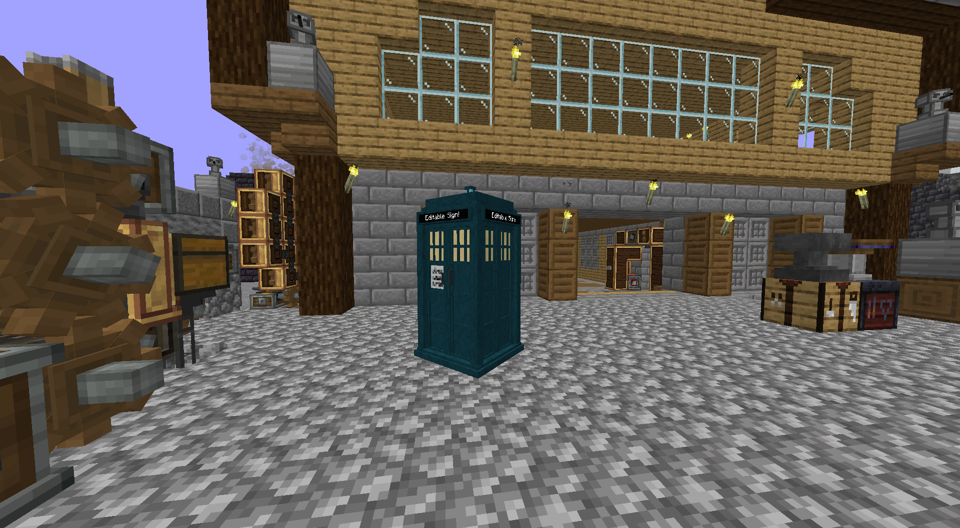 The Time Vortex (TARDIS) - Gallery - Minecraft Mods - CurseForge