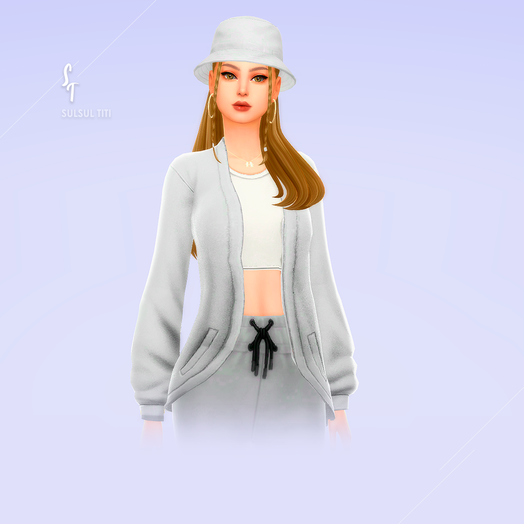 Woman Hoddie - Milly - Version 1 - Gallery - The Sims 4 Create a Sim ...