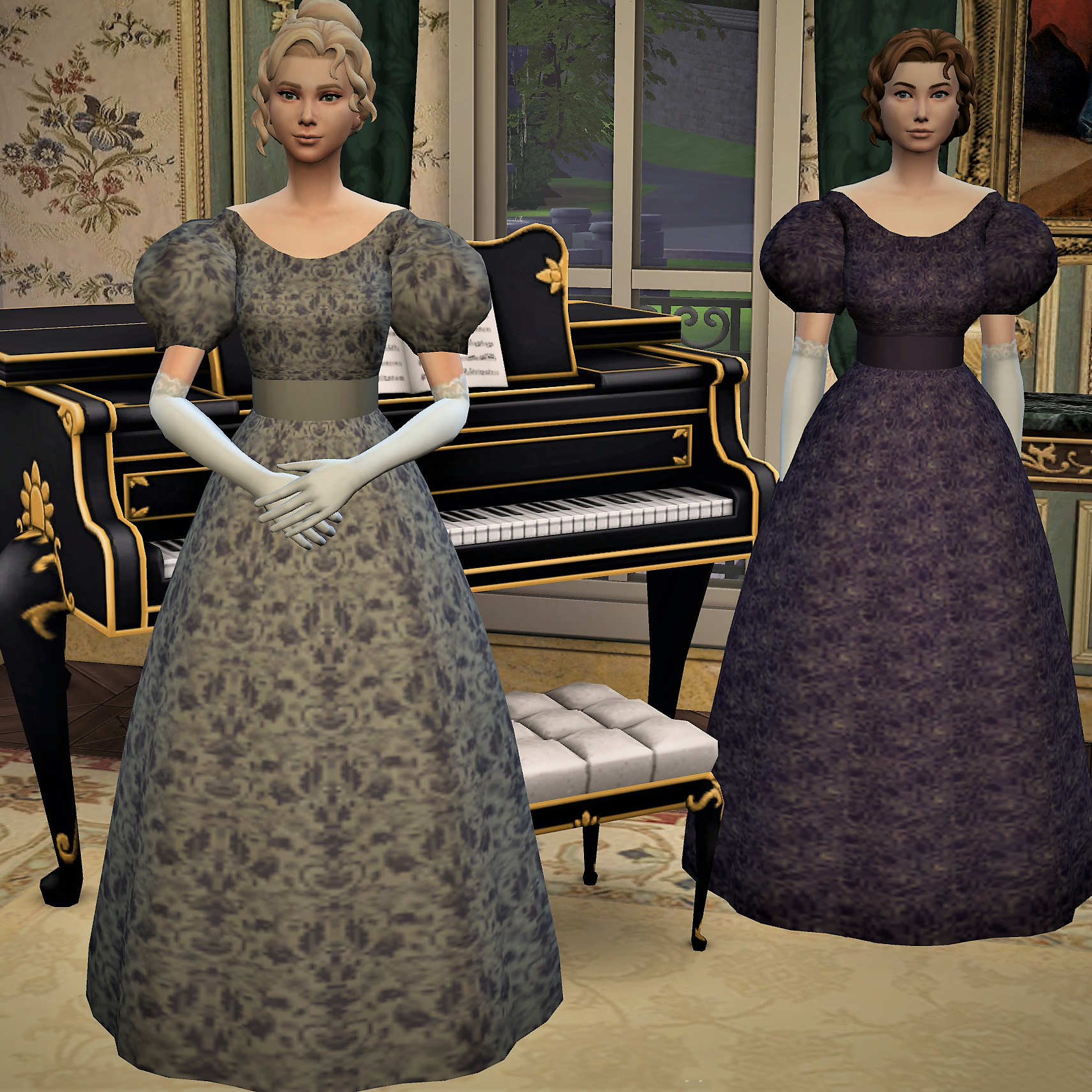 TRC: VS 1830s Ball Gown Recolour - Gallery - The Sims 4 Create a Sim ...