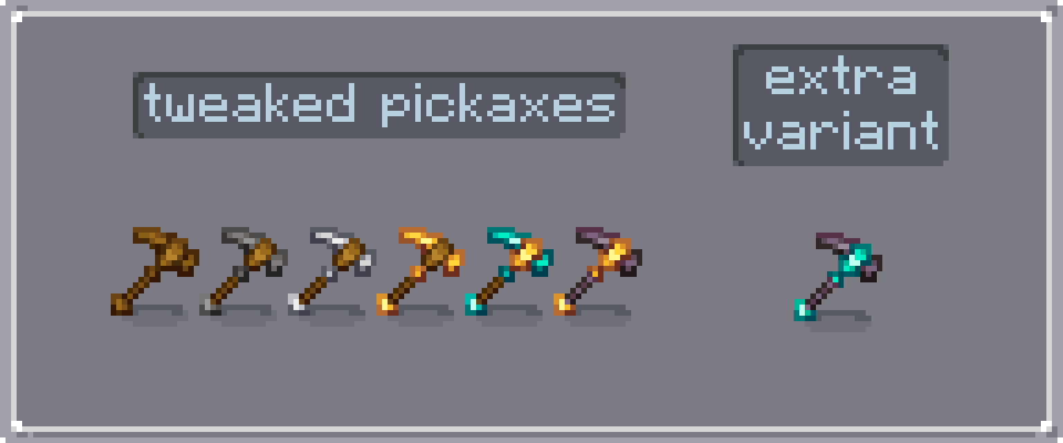 Cody Travis' Pickaxe Tweaks - Gallery - Minecraft Resource Packs ...