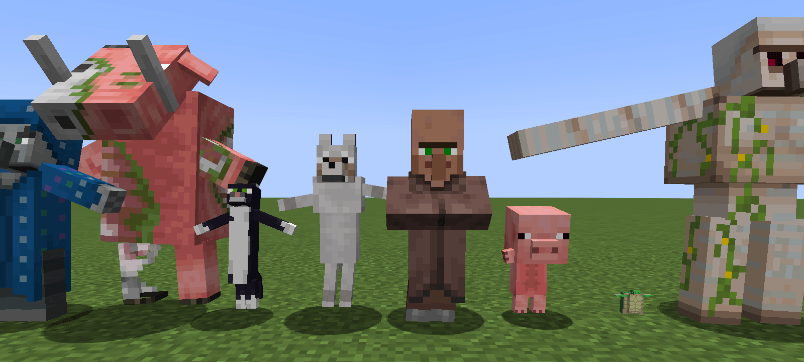 Minecraft Mob Dance Party 🟩 MINECRAFT 🟩 Freeze Dance | Brain