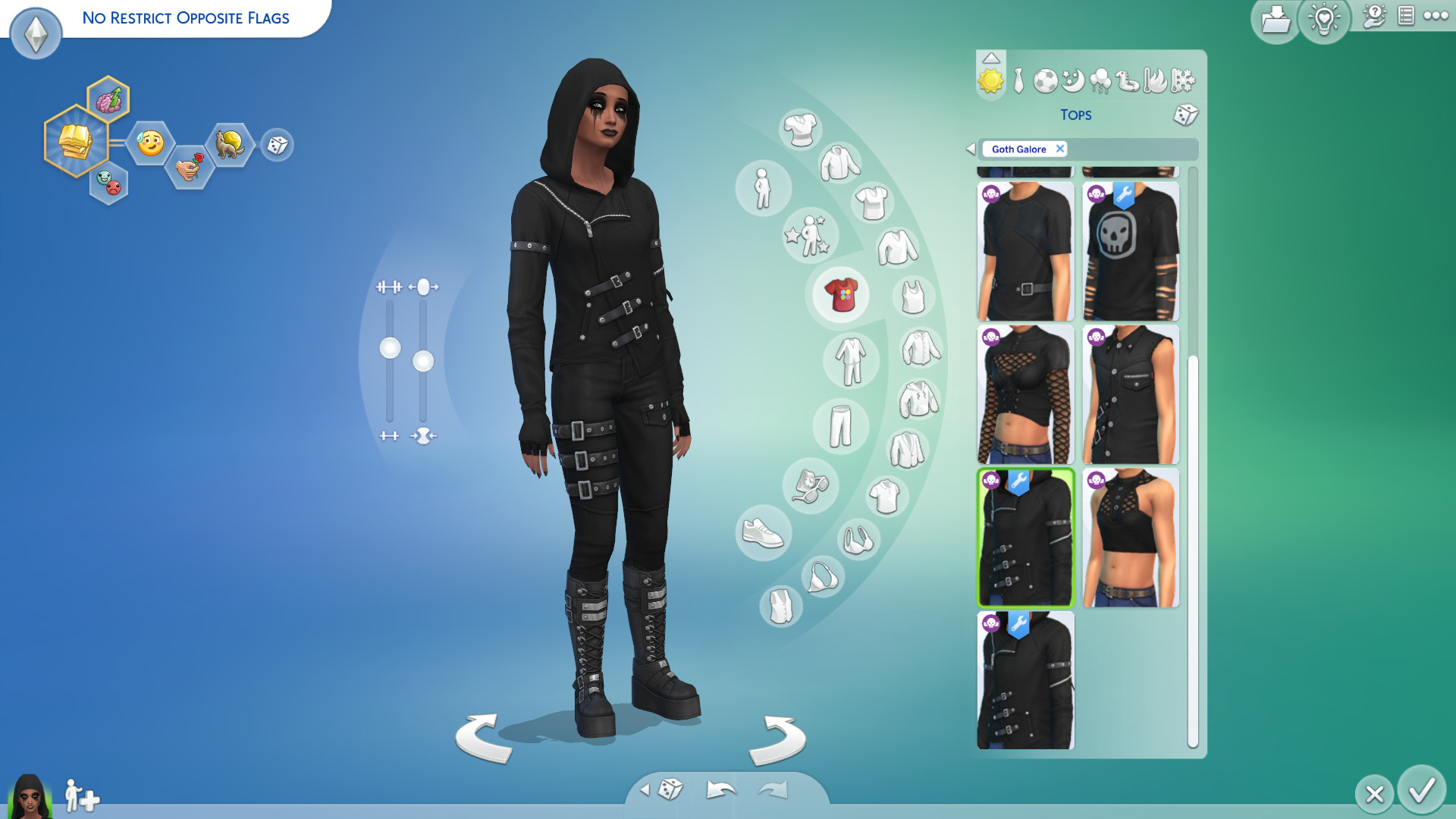 Goth Galore Hoodie Female Fixes 🌀 3/5/2024 ABSORBED into Goth Galore ...