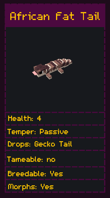 Alex's Herps - Gallery - Minecraft Mods - CurseForge