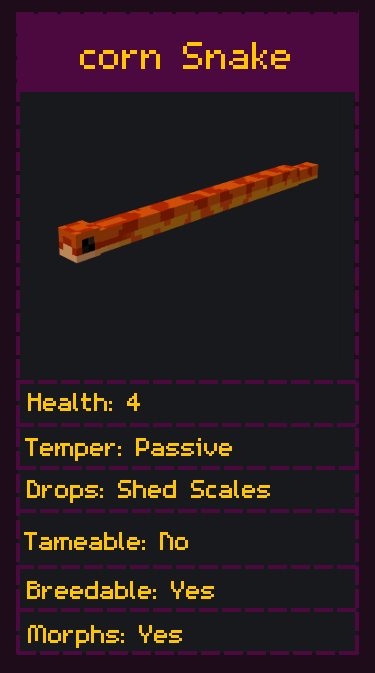 Alex's Herps - Gallery - Minecraft Mods - CurseForge