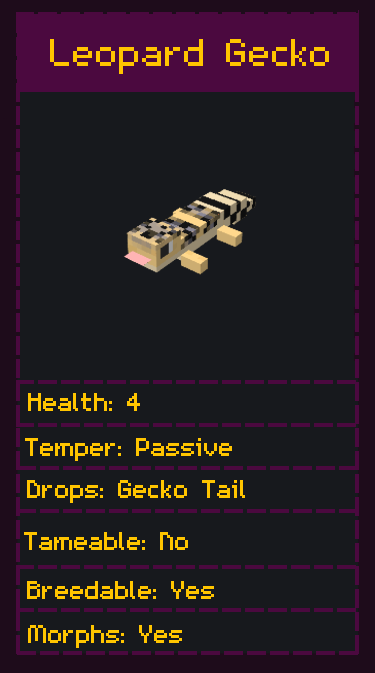 Alex's Herps - Gallery - Minecraft Mods - CurseForge