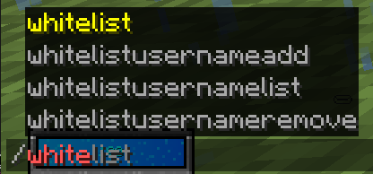 Offline Whitelist - Username-Based - Gallery - Minecraft Mods - CurseForge