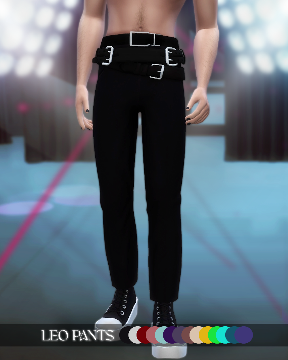 Leo Pants (The Boyband Collection) - The Sims 4 Create a Sim - CurseForge