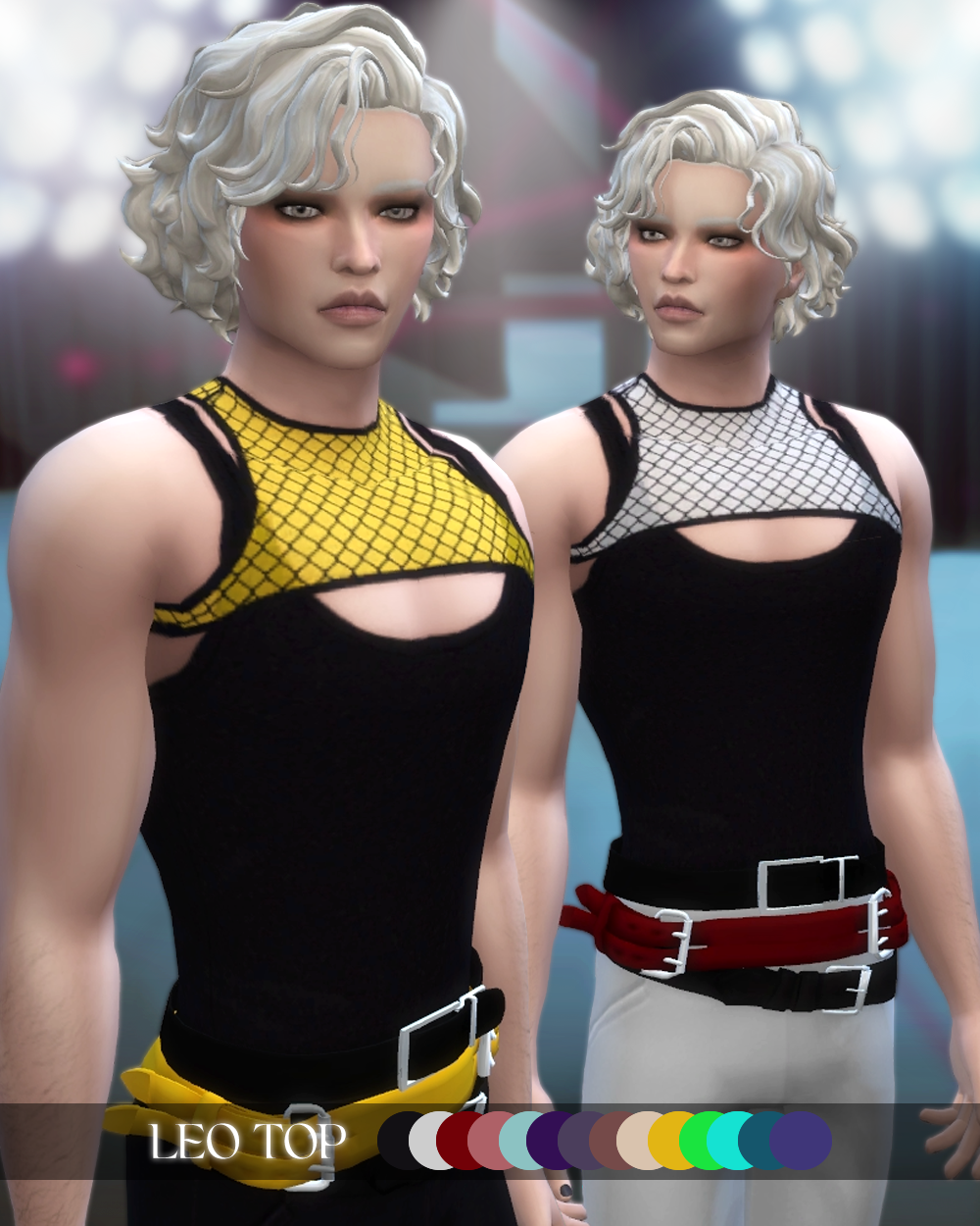 Leo Top (The Boyband Collection) - The Sims 4 Create a Sim - CurseForge
