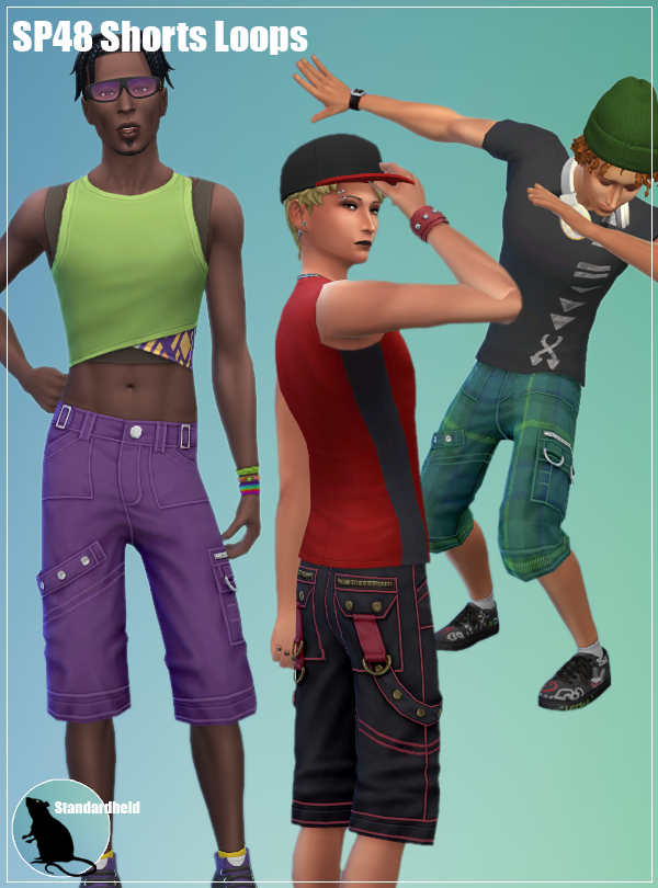 SP48 Shorts Loops - Gallery - The Sims 4 Create a Sim - CurseForge