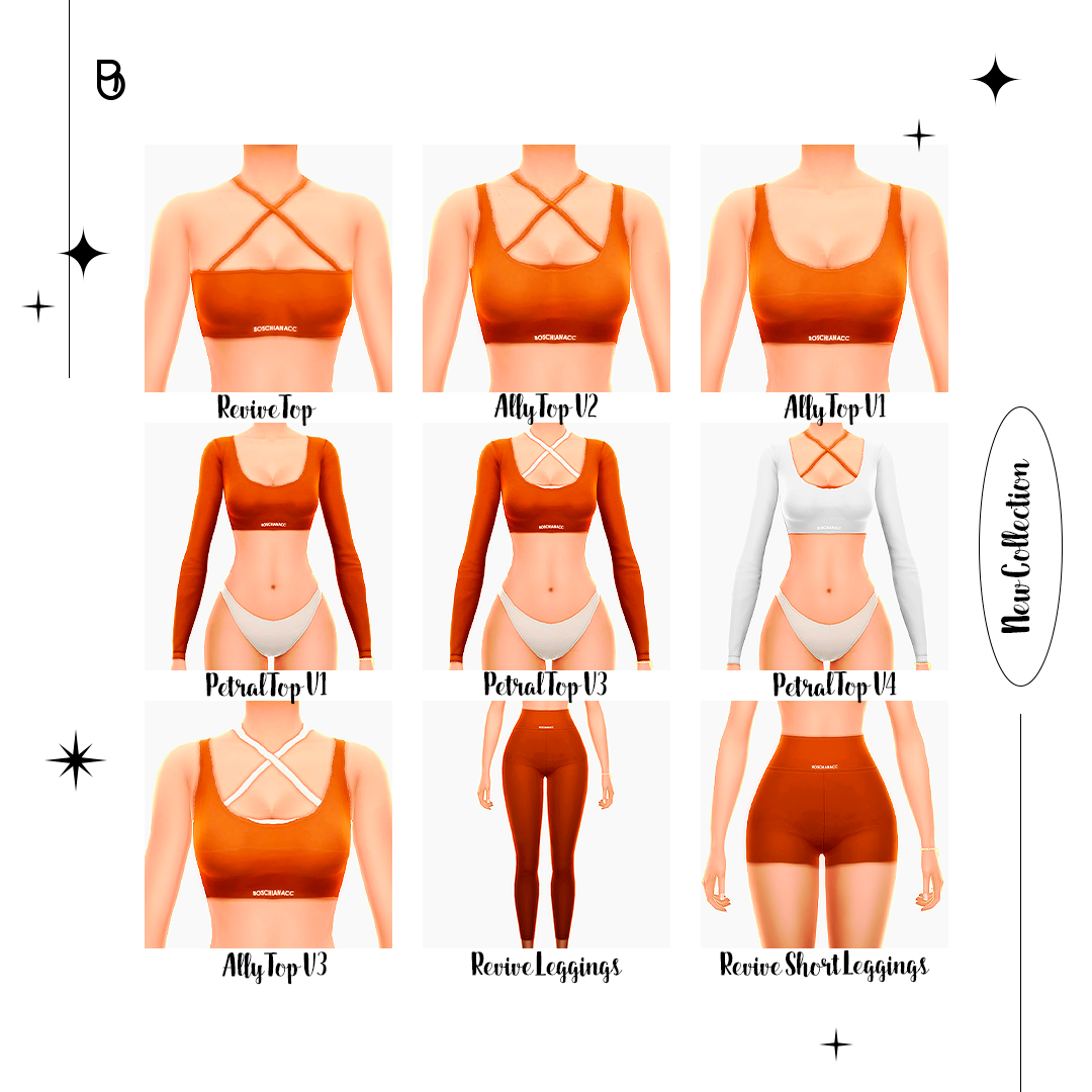 Woman Top - Revive - Gallery - The Sims 4 Create a Sim - CurseForge