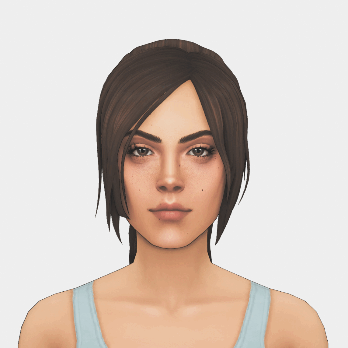 Lara Hair - Gallery - The Sims 4 Create a Sim - CurseForge