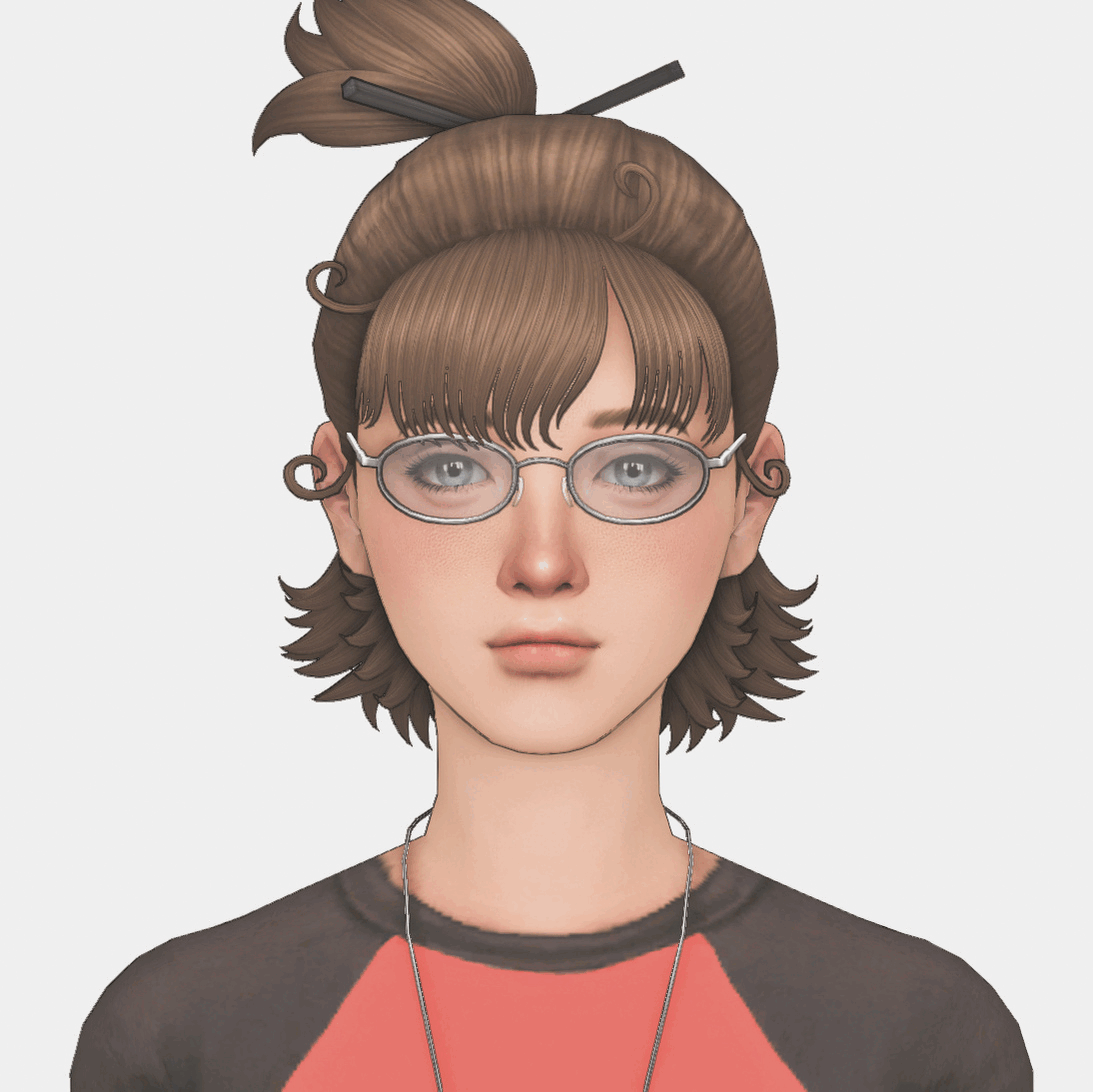 Emma Hair [JOSH JO_SE_OH] - The Sims 4 Create a Sim - CurseForge