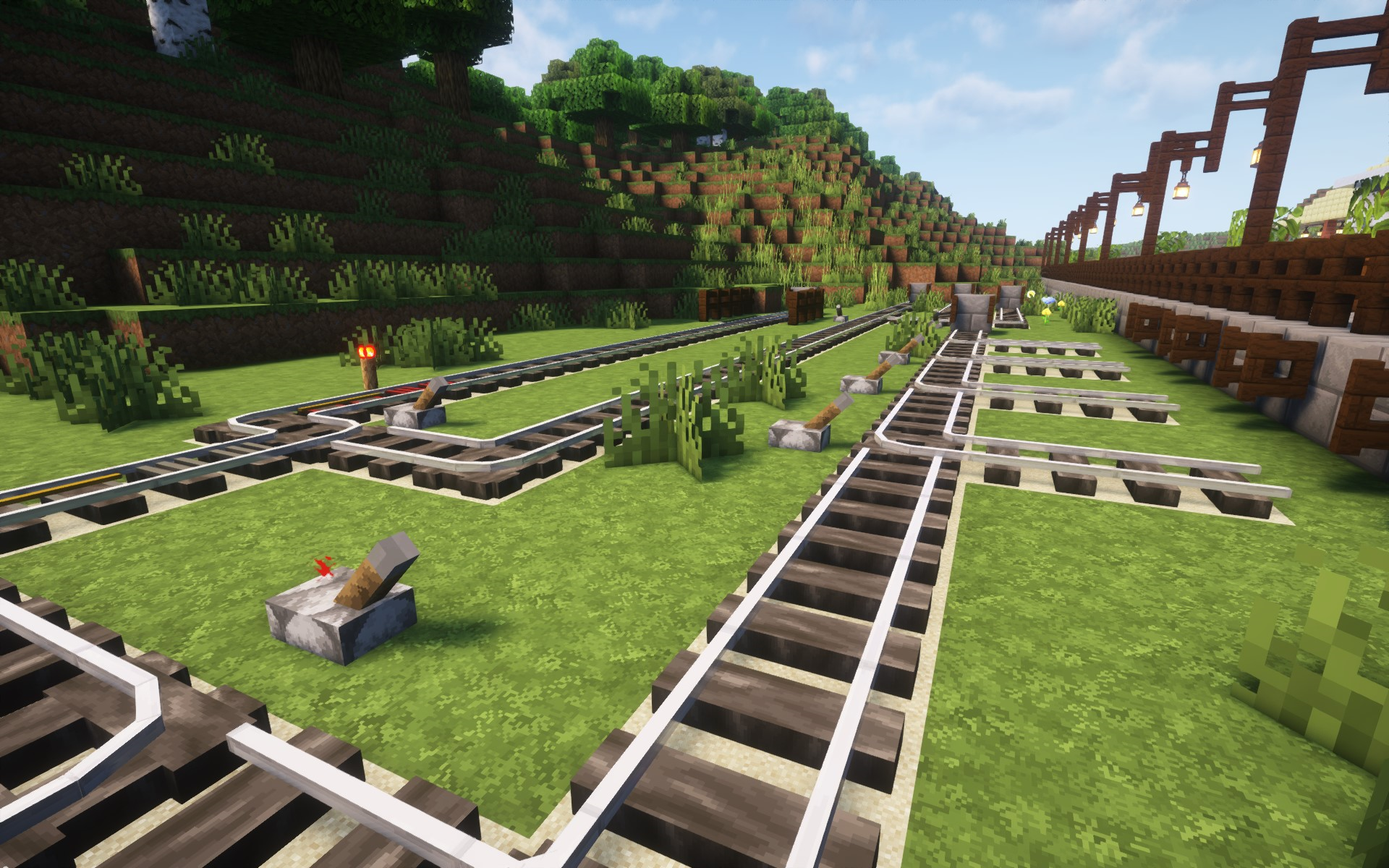 Slim Acacia Log Rails (3d models) - Gallery - Minecraft Resource Packs ...