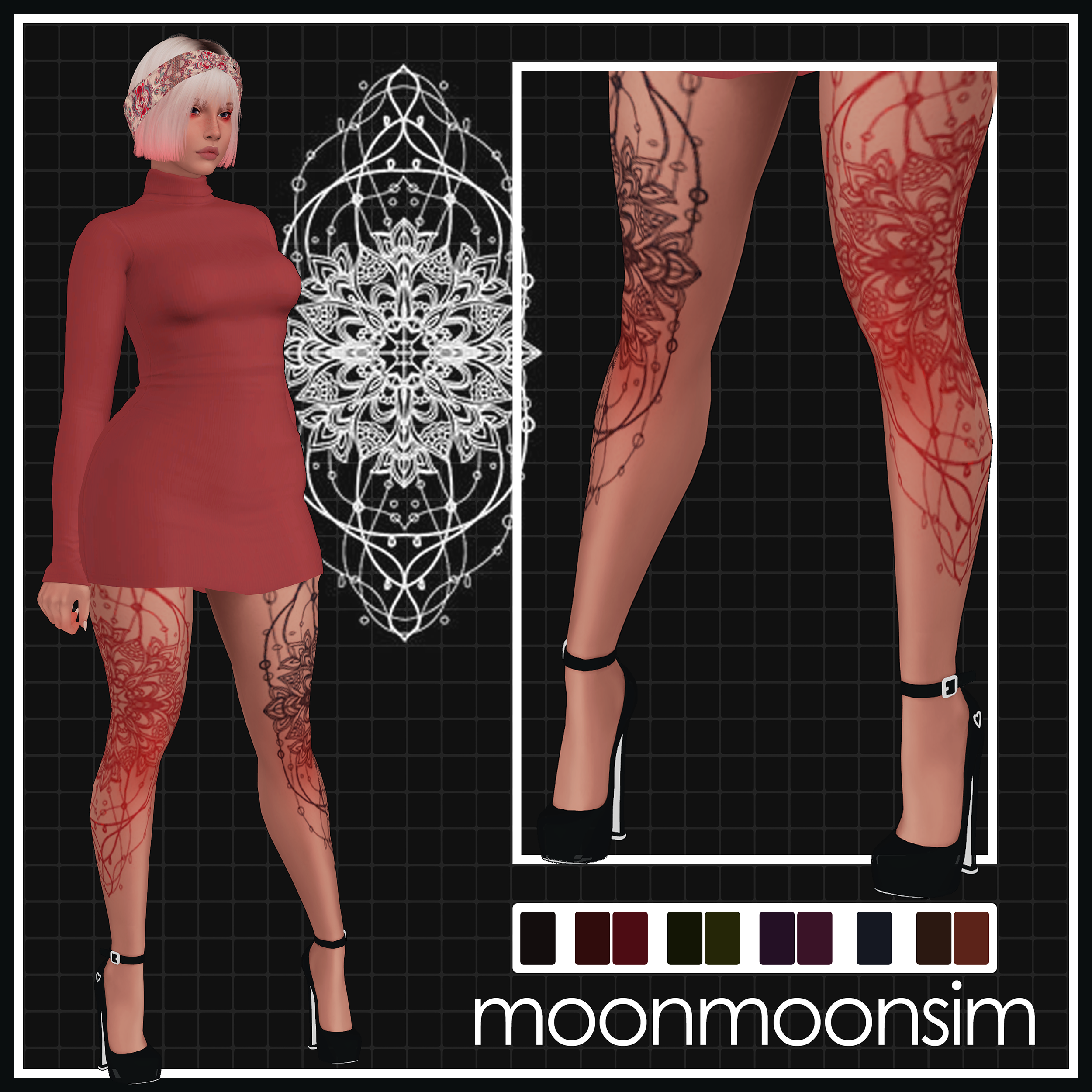 Tattoo N235 - Gallery - The Sims 4 Create a Sim - CurseForge