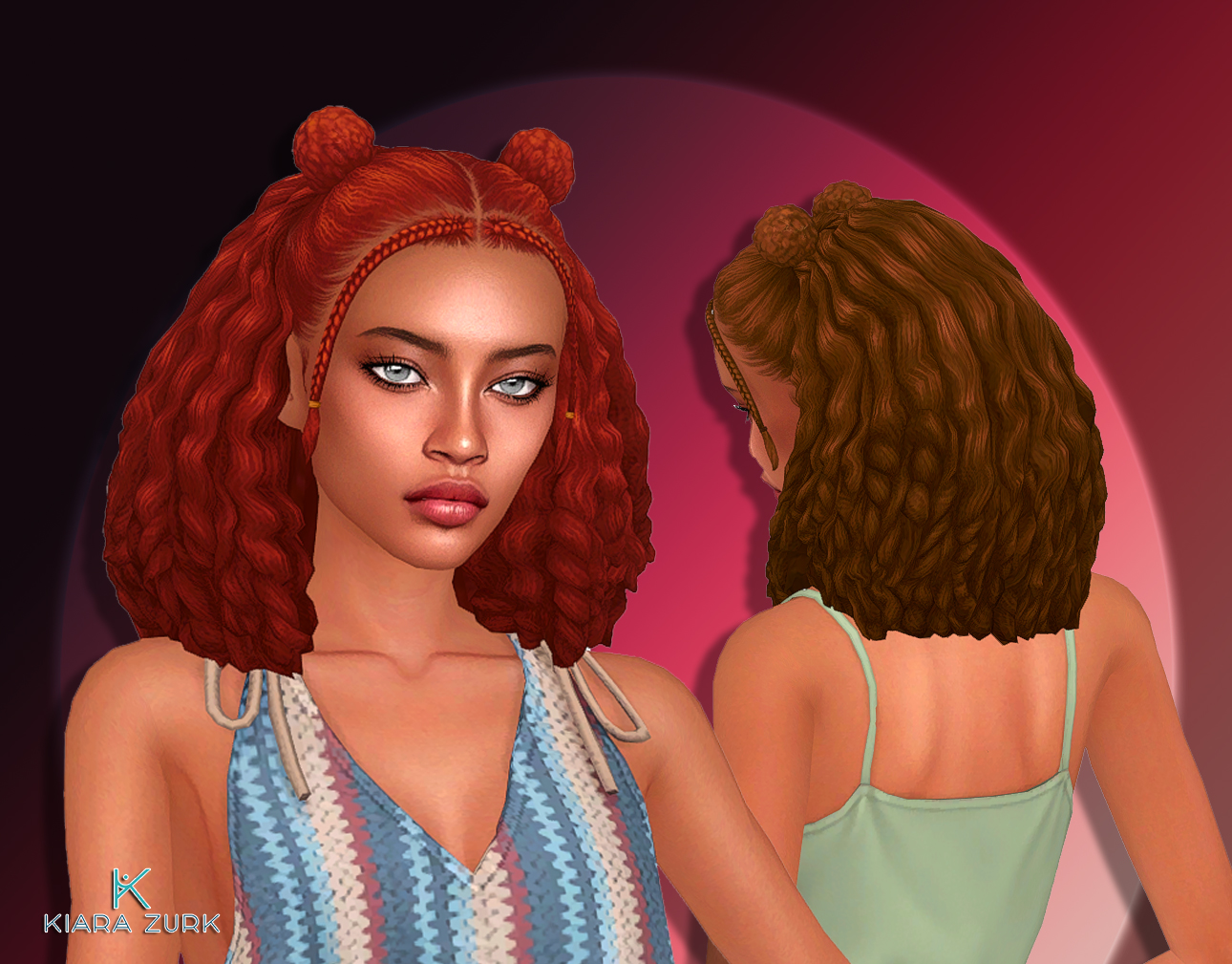 Sabrina Hairstyle Version 2 - Gallery - The Sims 4 Create a Sim ...