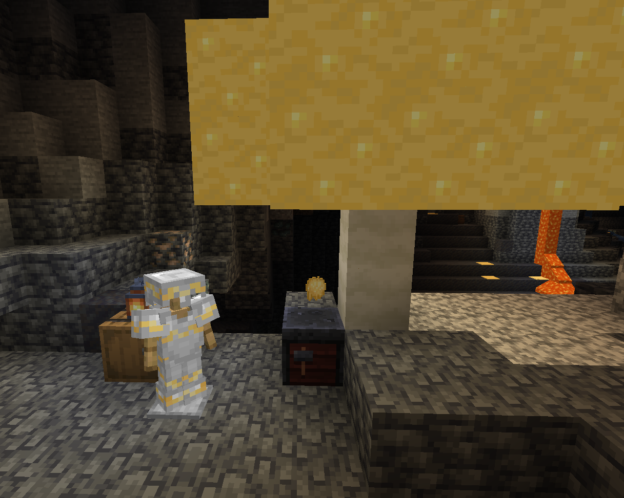 Golden Glowing Grotto - Gallery - Minecraft Resource Packs - CurseForge
