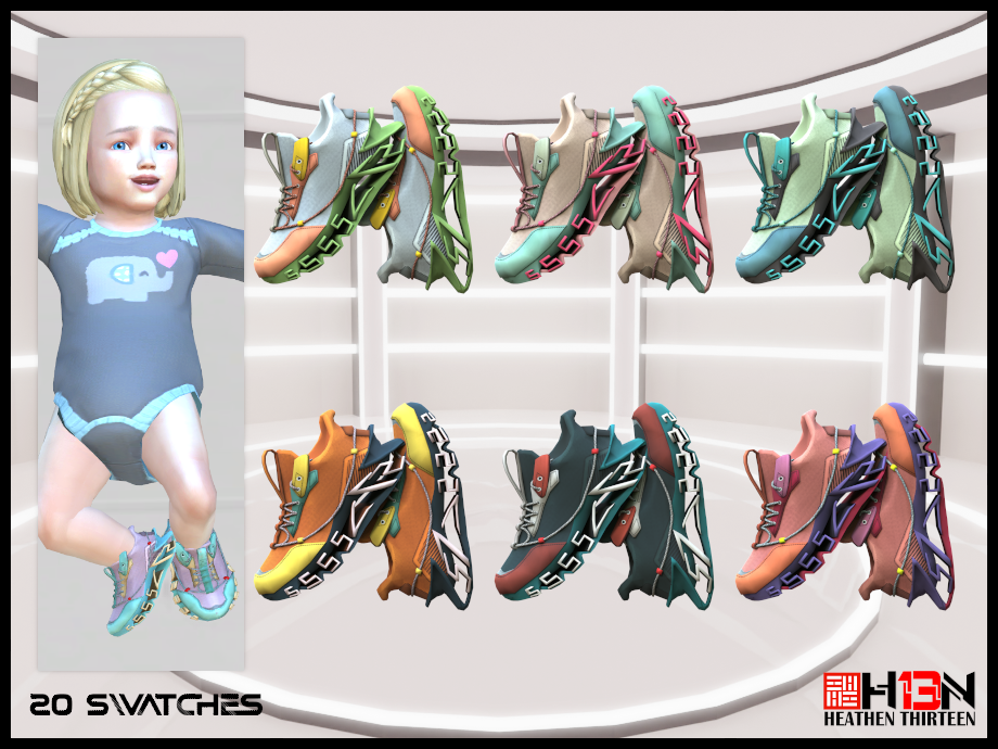 Infant's Blade Hollow Outsole Running Shoes - Gallery - The Sims 4 ...