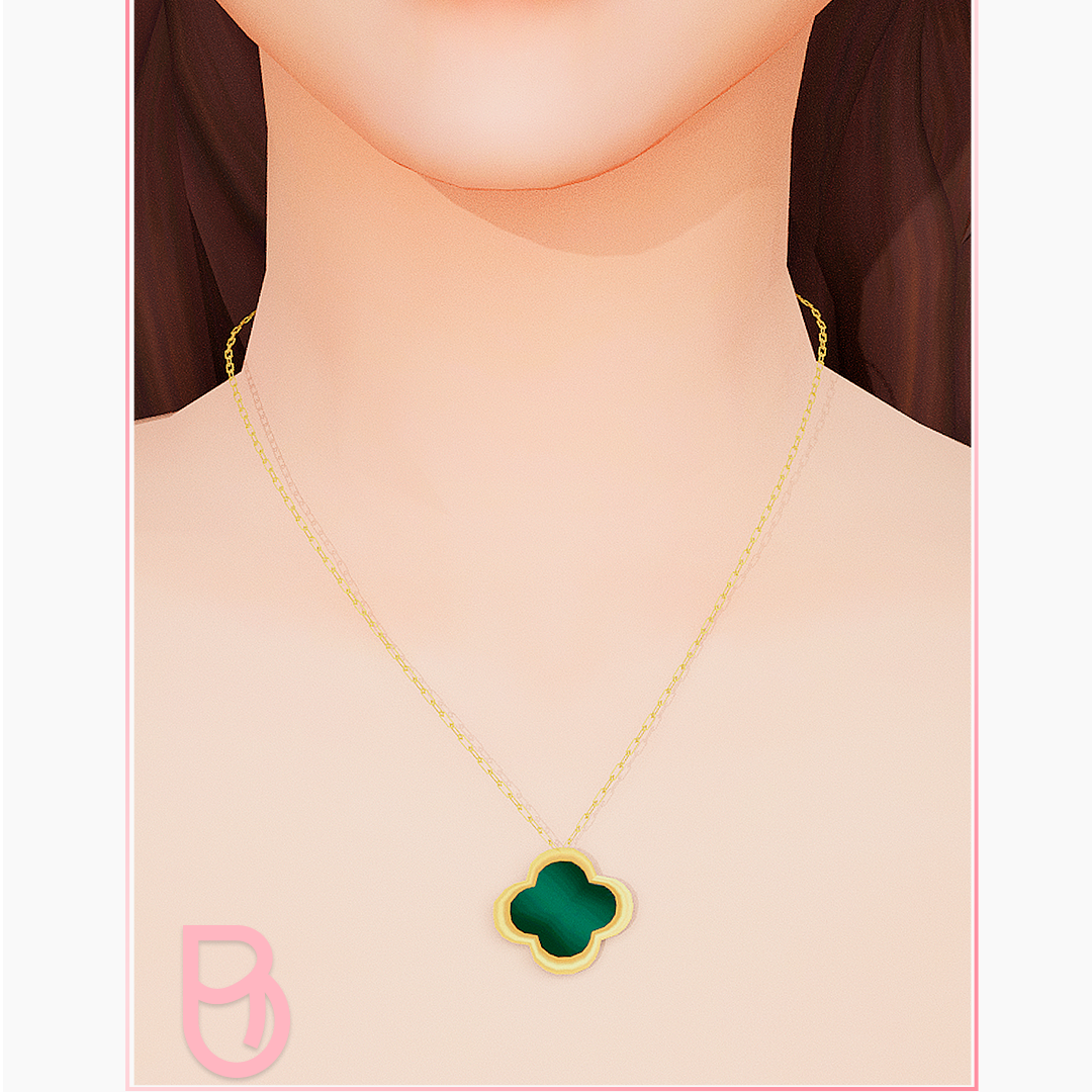 Woman Necklace - Clover 🍀 - Gallery - The Sims 4 Create a Sim - CurseForge
