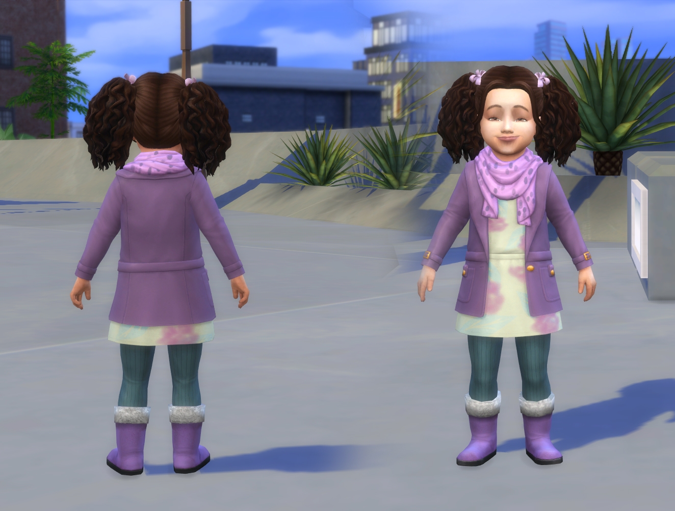 Jacket Scarf for Toddlers - Gallery - The Sims 4 Create a Sim - CurseForge