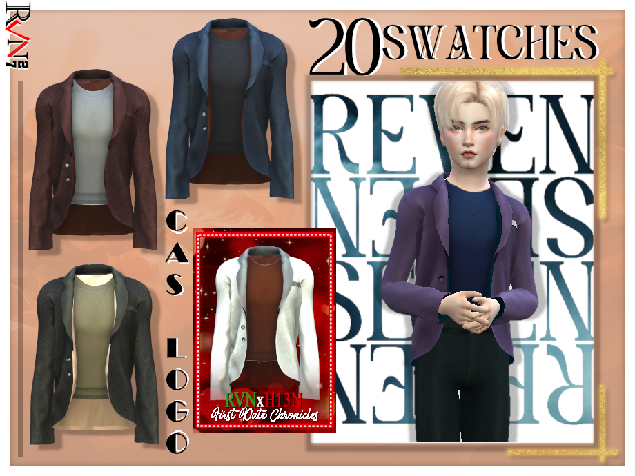 Child's Open Style Sport Coat with Undershirt Screenshots - Create a ...