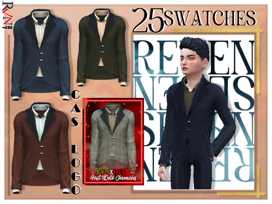 Child's Single Breasted Classic Fit Suit Jacket - Screenshots - The ...