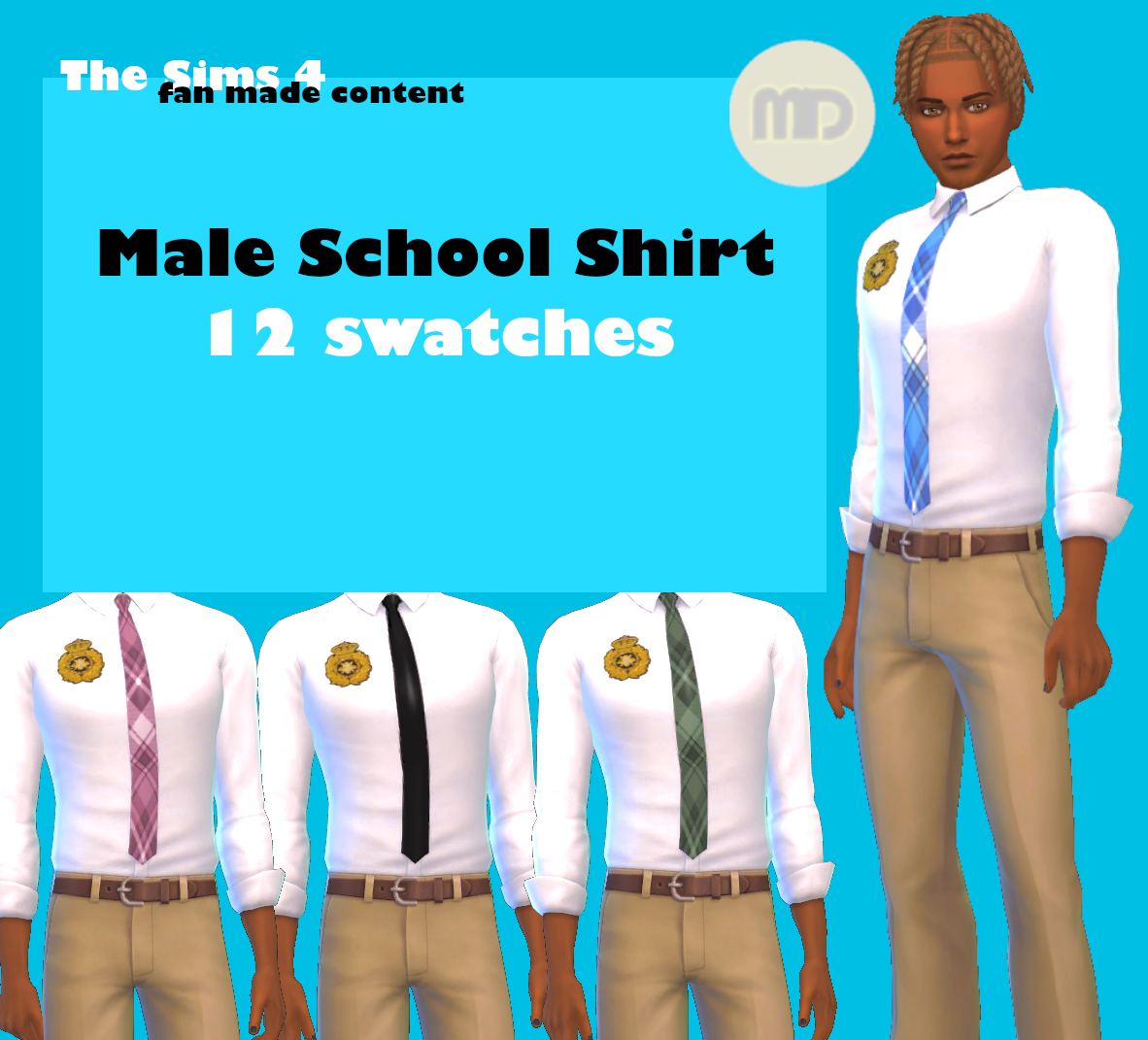 School Uniforms for Teens - Gallery - The Sims 4 Create a Sim - CurseForge