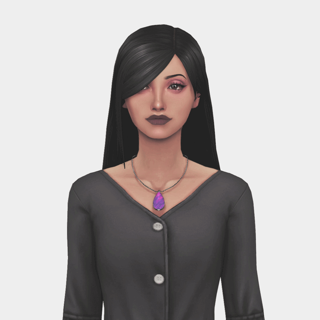 Violet Hair [JOSH JO_SE_OH] - The Sims 4 Create a Sim - CurseForge