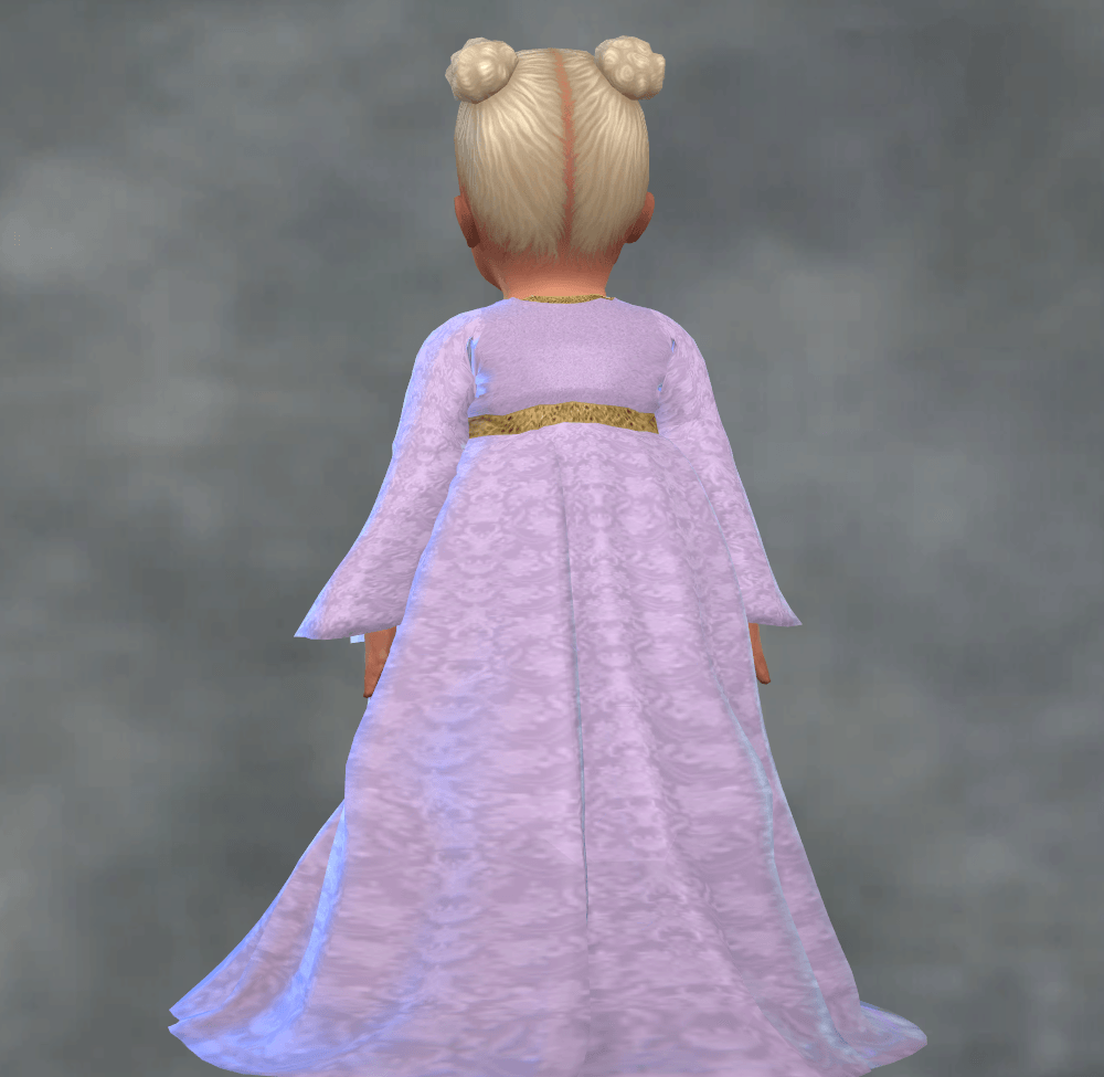 Sifix Nimue Dress Redux for All Ages - Gallery - The Sims 4 Create a ...