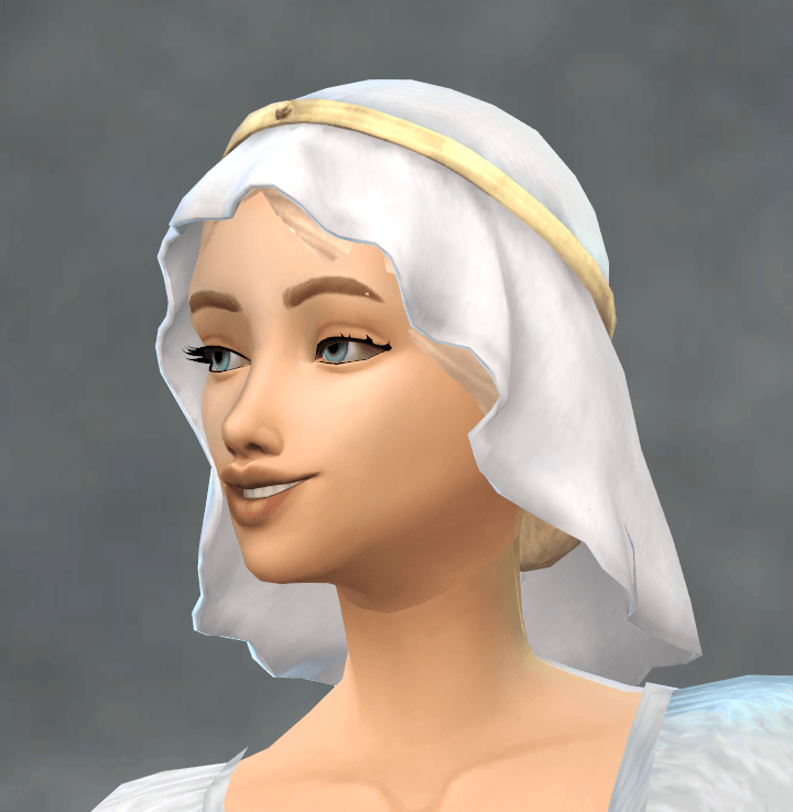 TSM Veil with Headband - Hat-Hair version - Gallery - The Sims 4 Create ...